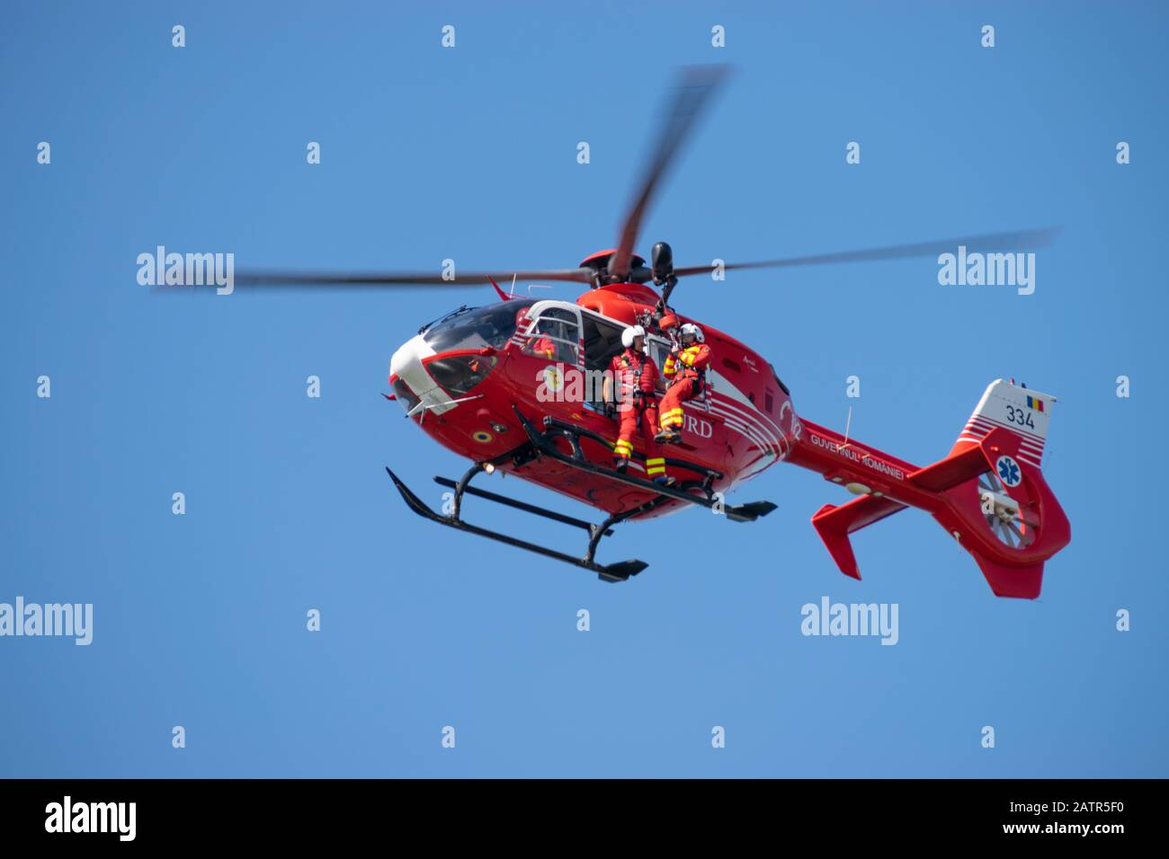Bucharest/ Romania - AeroNautic Show - September 24, 2019: SMURD ...