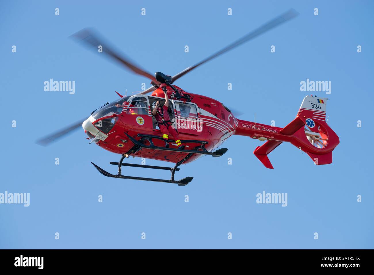 Bucharest/ Romania - AeroNautic Show - September 24, 2019: SMURD ...
