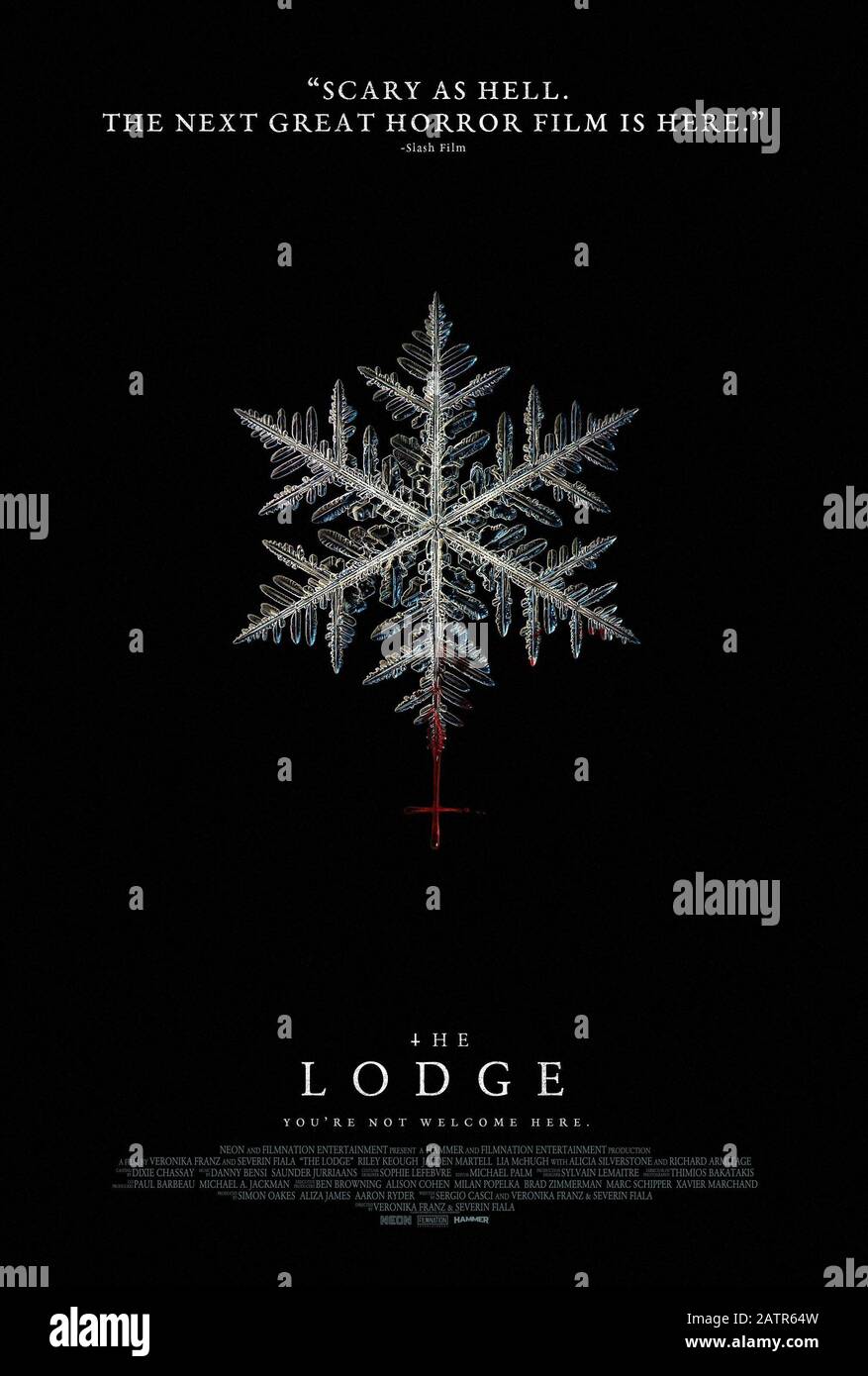 THE LODGE, US advance poster, 2019. © Neon / courtesy Everett ...