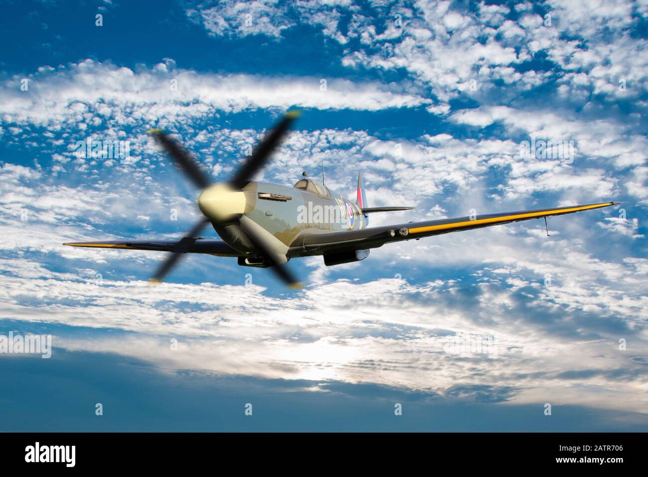 Elliptical wing design spitfire hi-res stock photography and images - Alamy