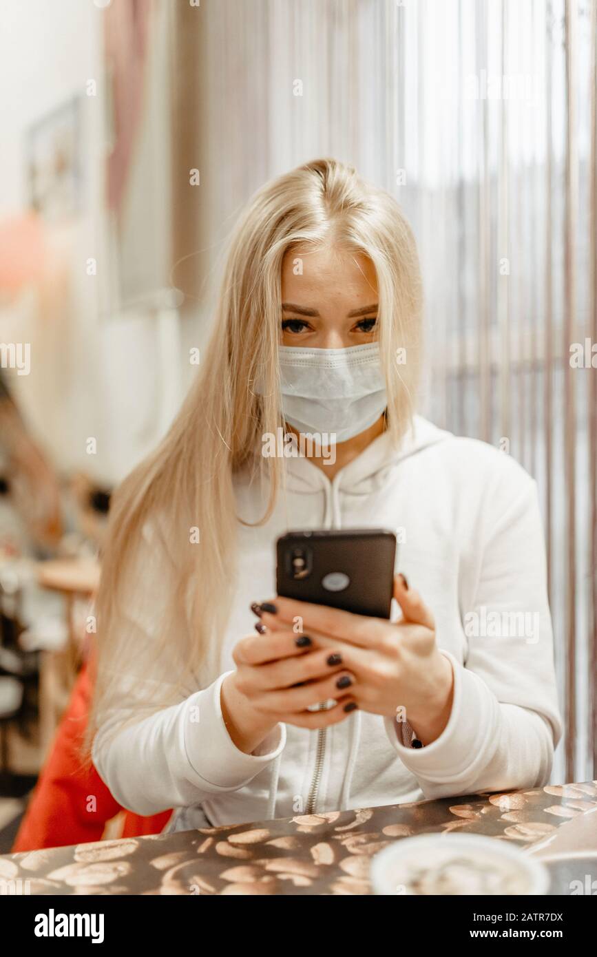 Viral mask hi-res stock photography and images - Alamy