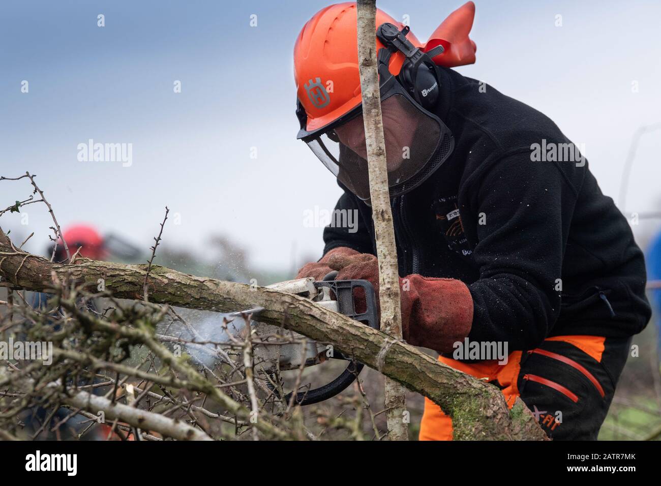 Hedge laying tools hi-res stock photography and images - Alamy