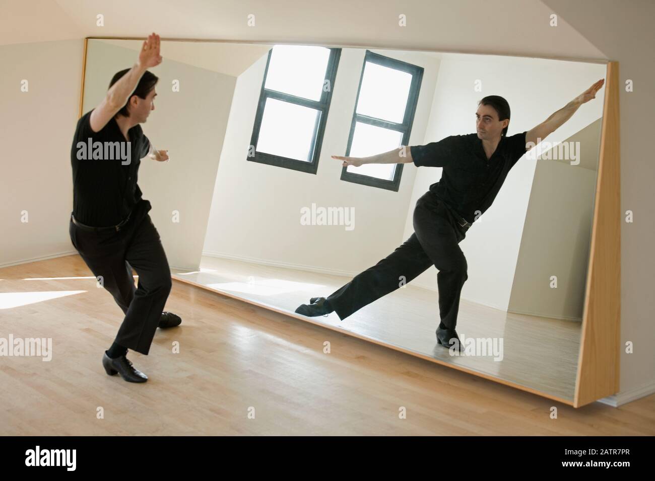 Dancing In Front Of A Mirror