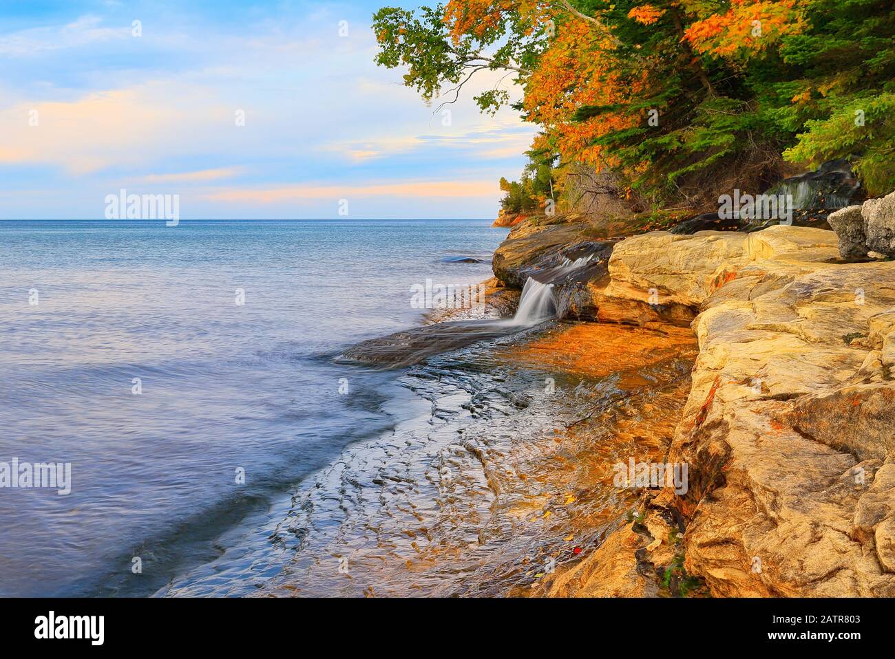Miners Beach, Pictured Rocks National Lakeshore, Munising, Michigan ...