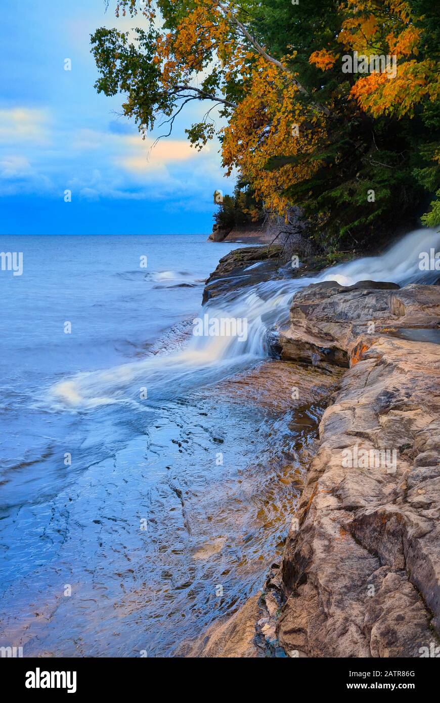 Miners Beach, Pictured Rocks National Lakeshore, Munising, Michigan ...