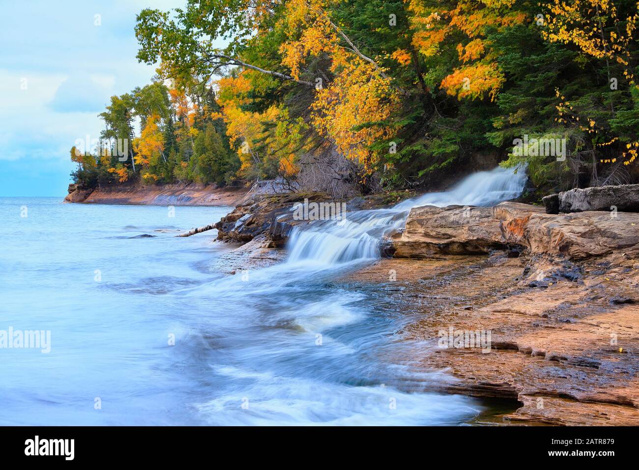 Miners Beach, Pictured Rocks National Lakeshore, Munising, Michigan ...