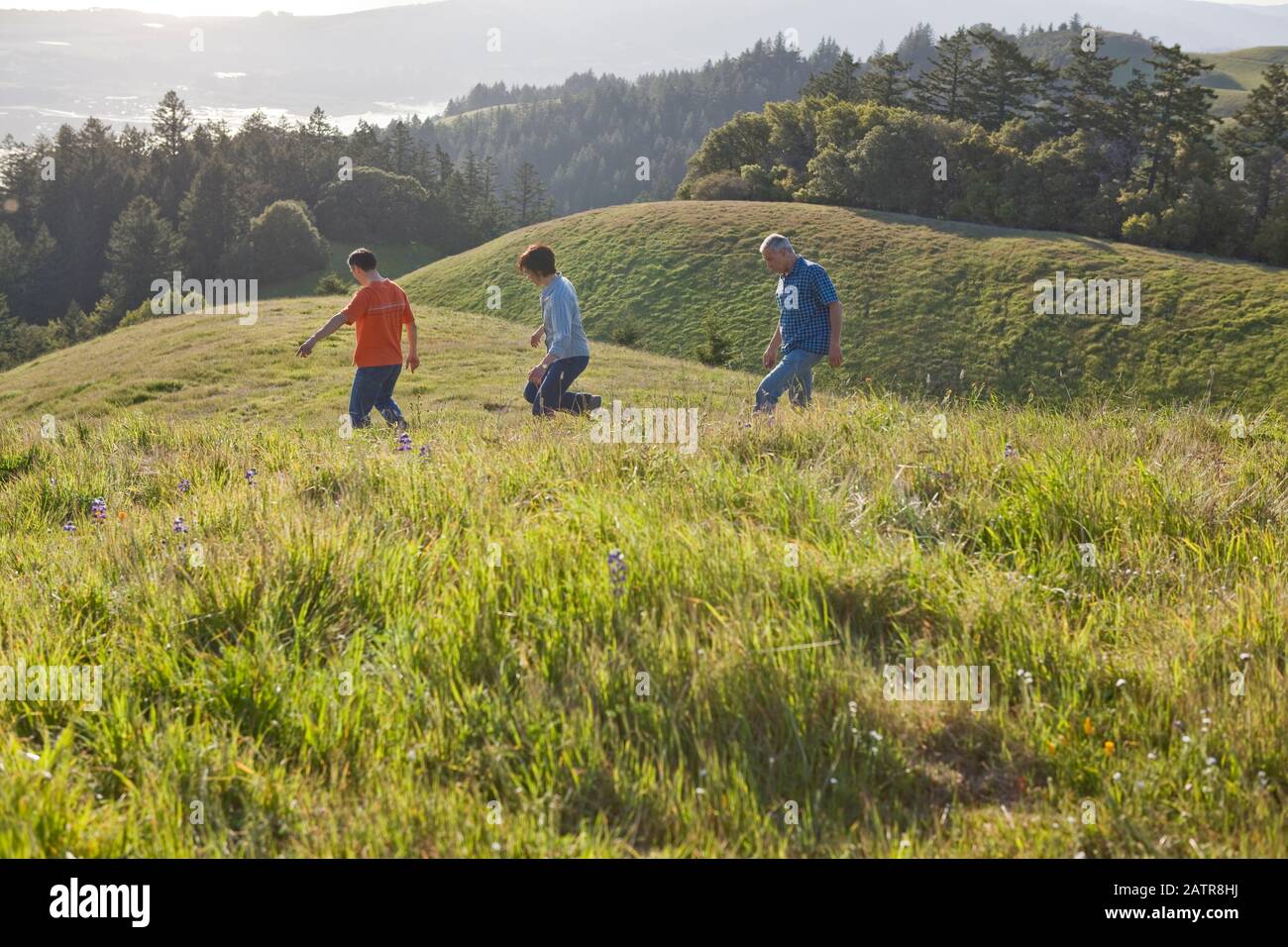 Image people walking through mountain hi-res stock photography and ...