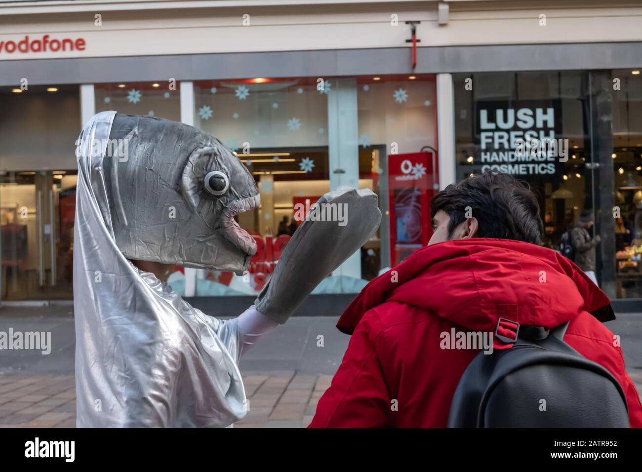 Giant fish costumes hi-res stock photography and images - Alamy