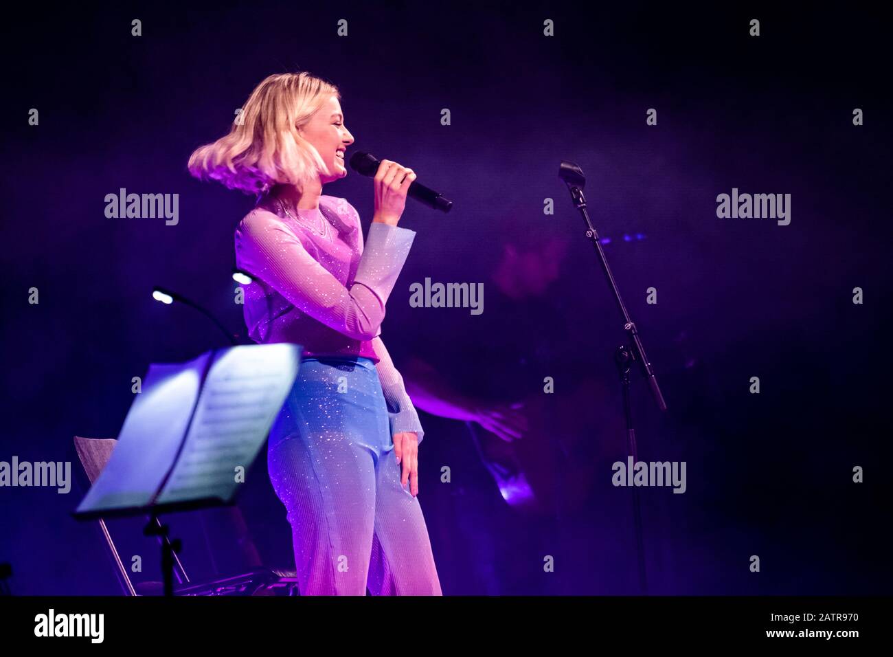 Bergen, Norway. 13th, September 2019. The Norwegian singer, songwriter ...