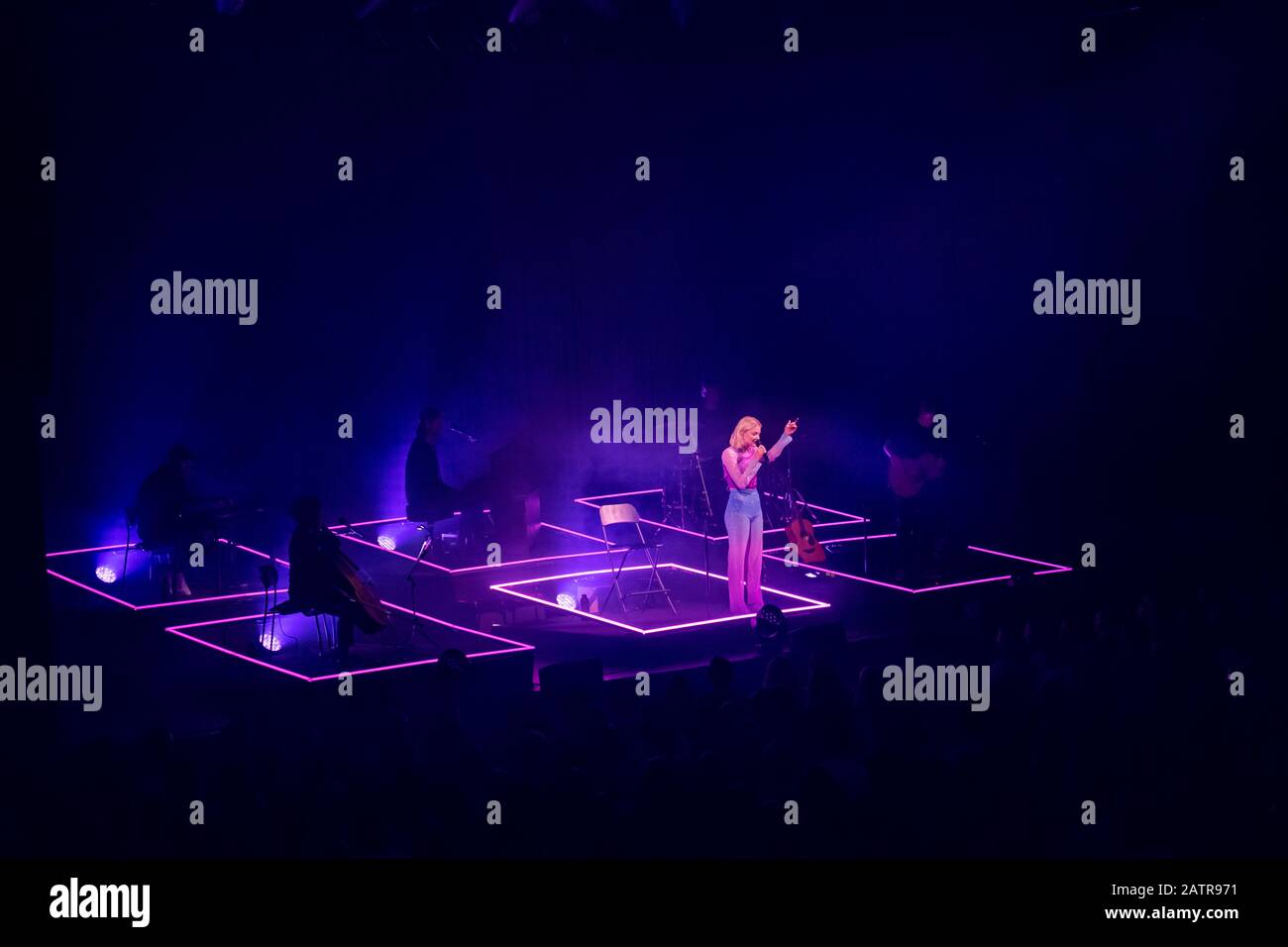 Bergen, Norway. 13th, September 2019. The Norwegian singer, songwriter ...
