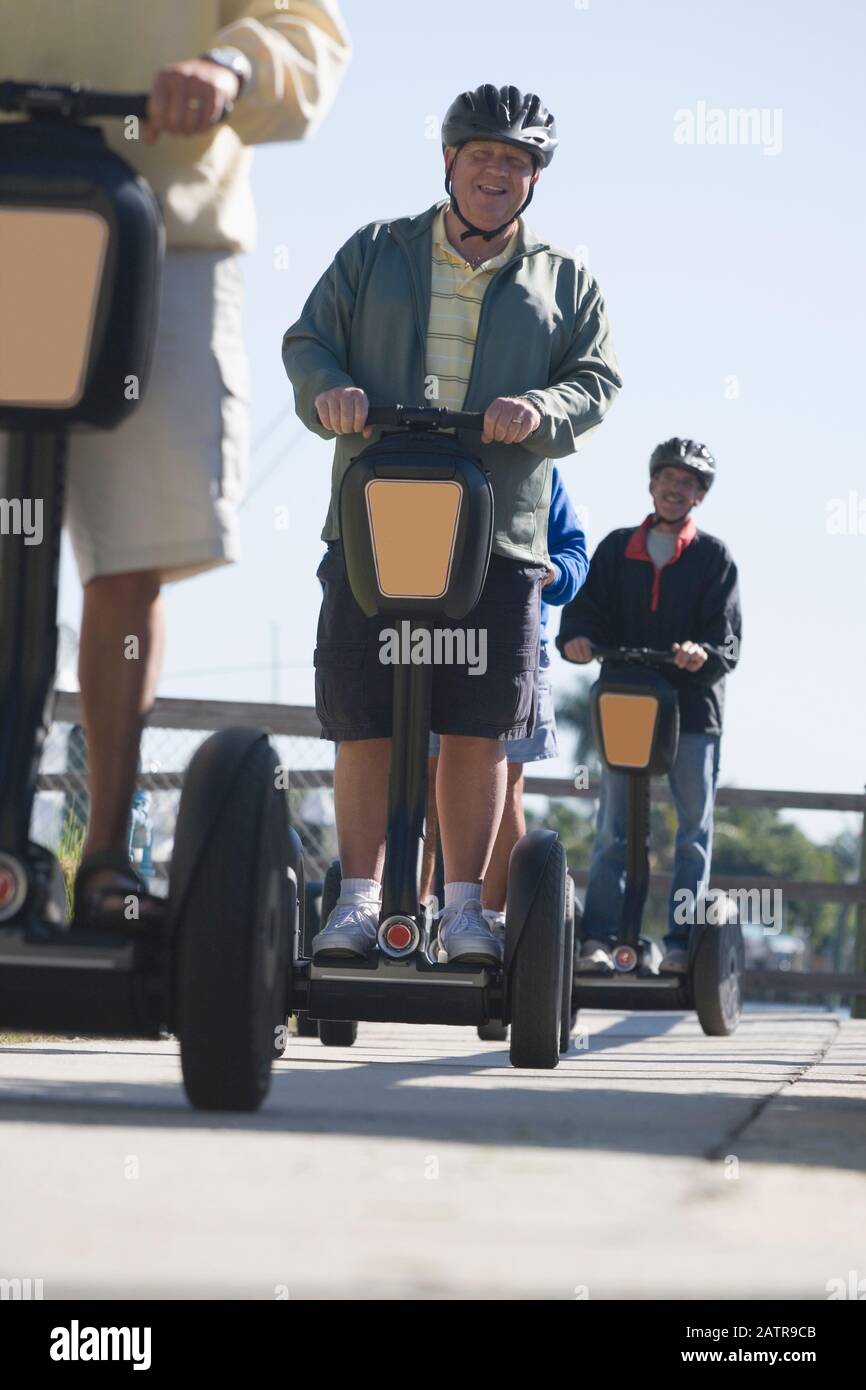Riding segways hi-res stock photography and images - Alamy