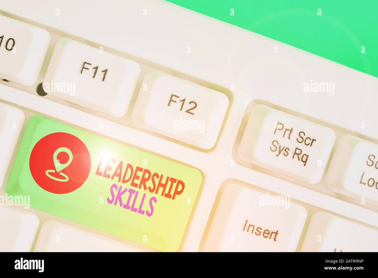 Writing note showing Leadership Skills. Business concept for Skills and ...