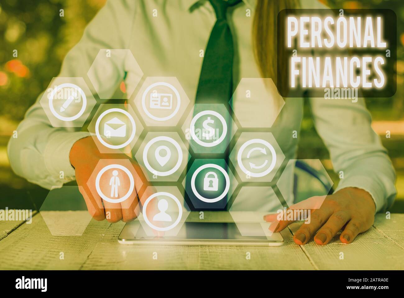 Handwriting text writing Personal Finances. Conceptual photo the ...