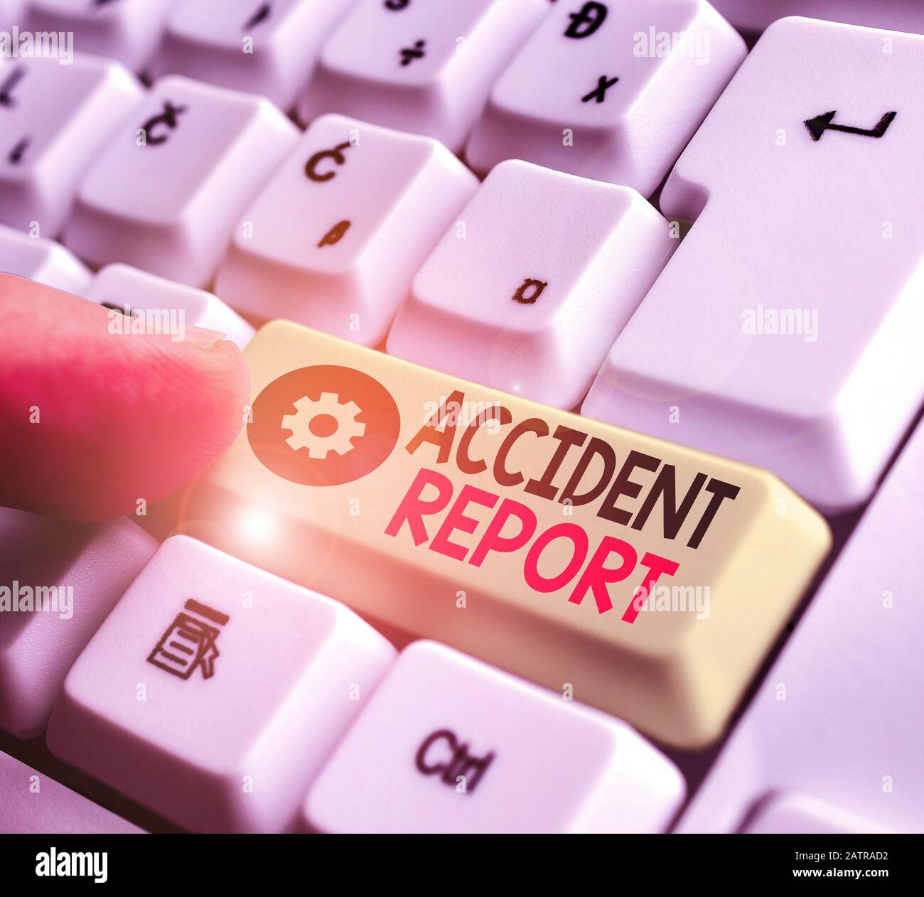 Word writing text Accident Report. Business photo showcasing formal ...