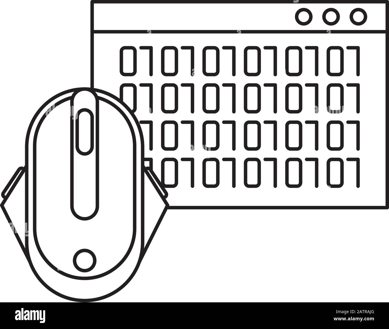 computer mouse hardware with binary code Stock Vector Image & Art - Alamy computer mouse hardware with binary code Stock Vector Image & Art - Alamy