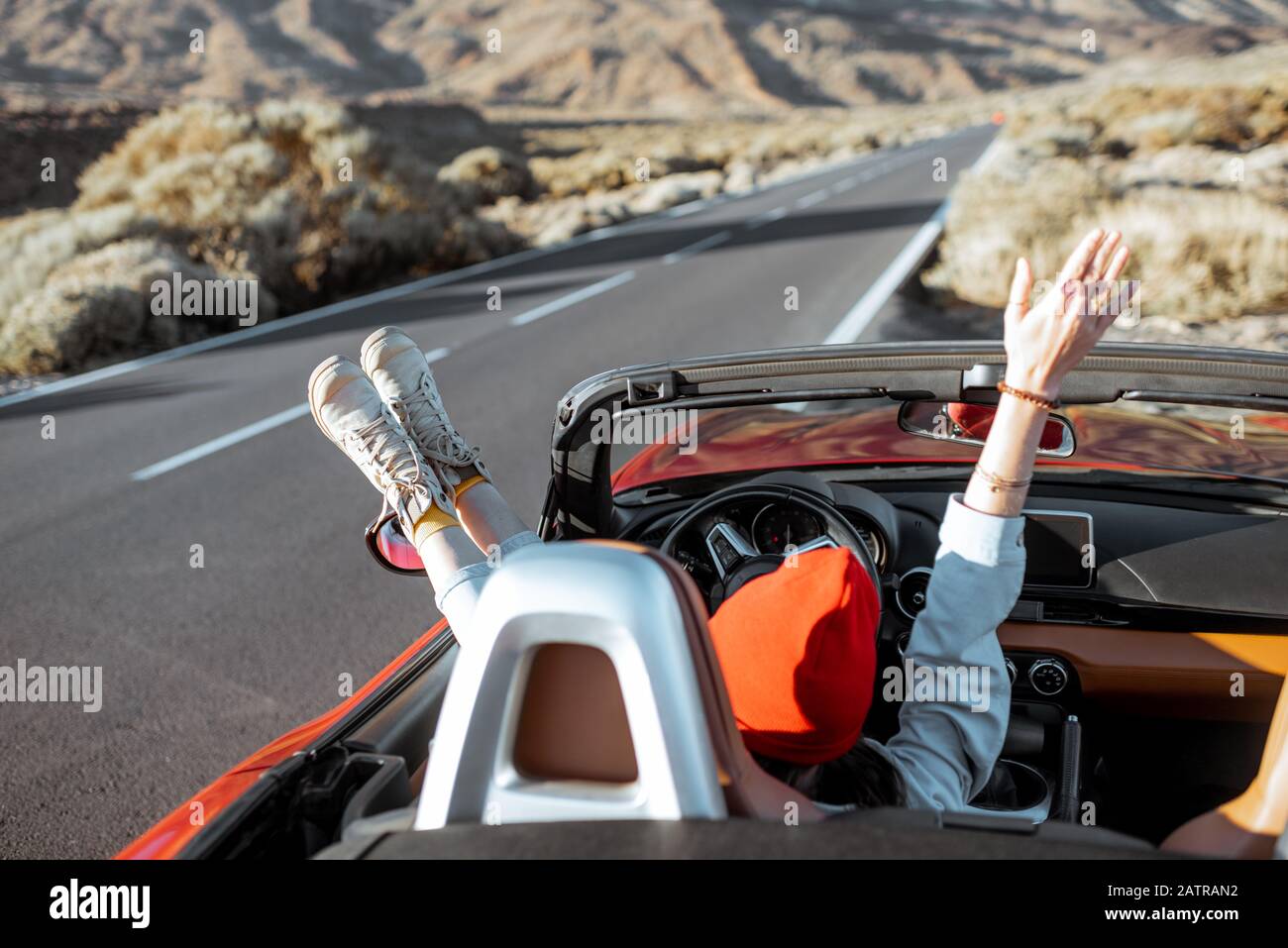 Shoes out of car concept hi-res stock photography and images - Alamy
