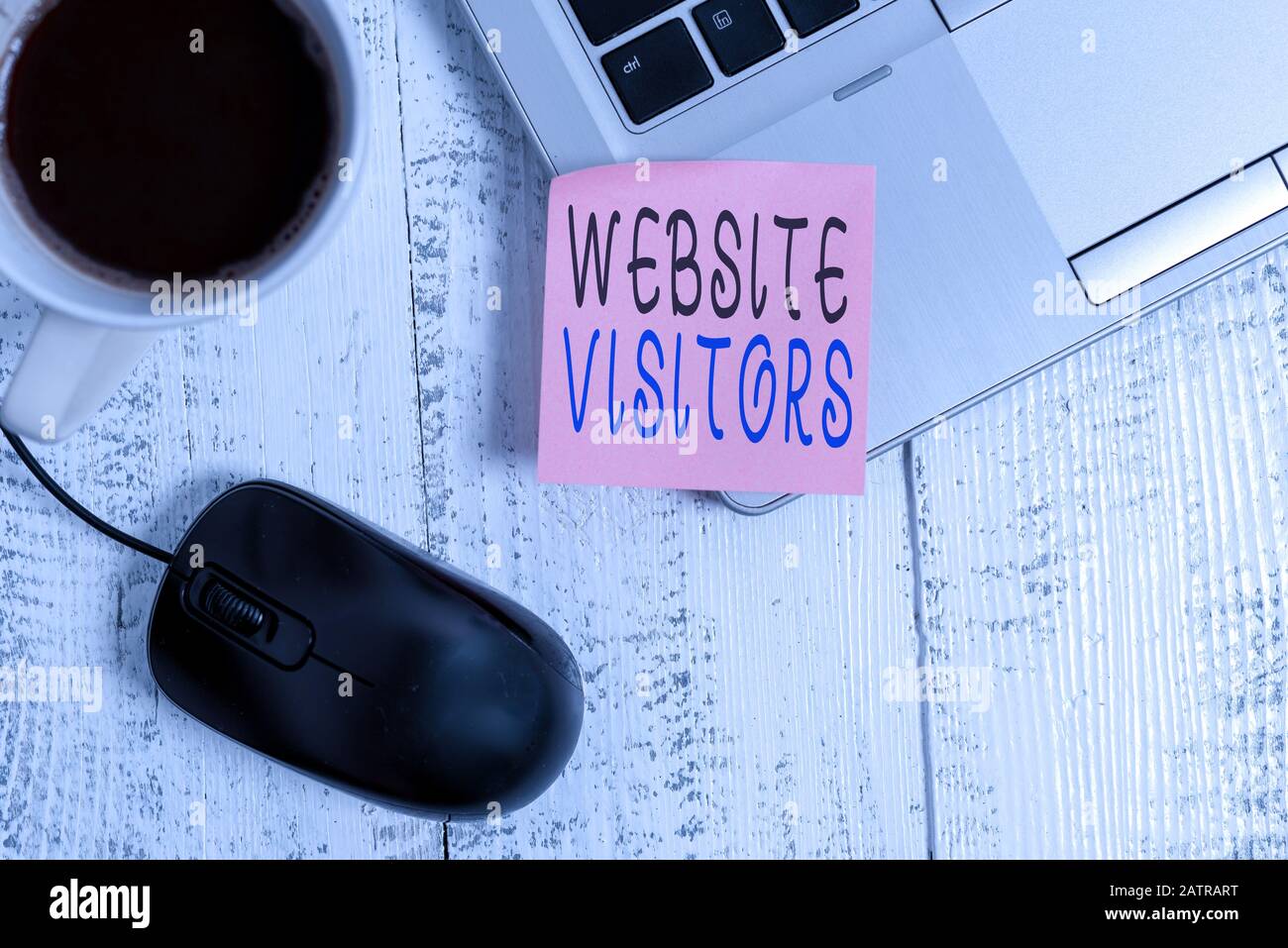 Word writing text Website Visitors. Business photo showcasing someone ...