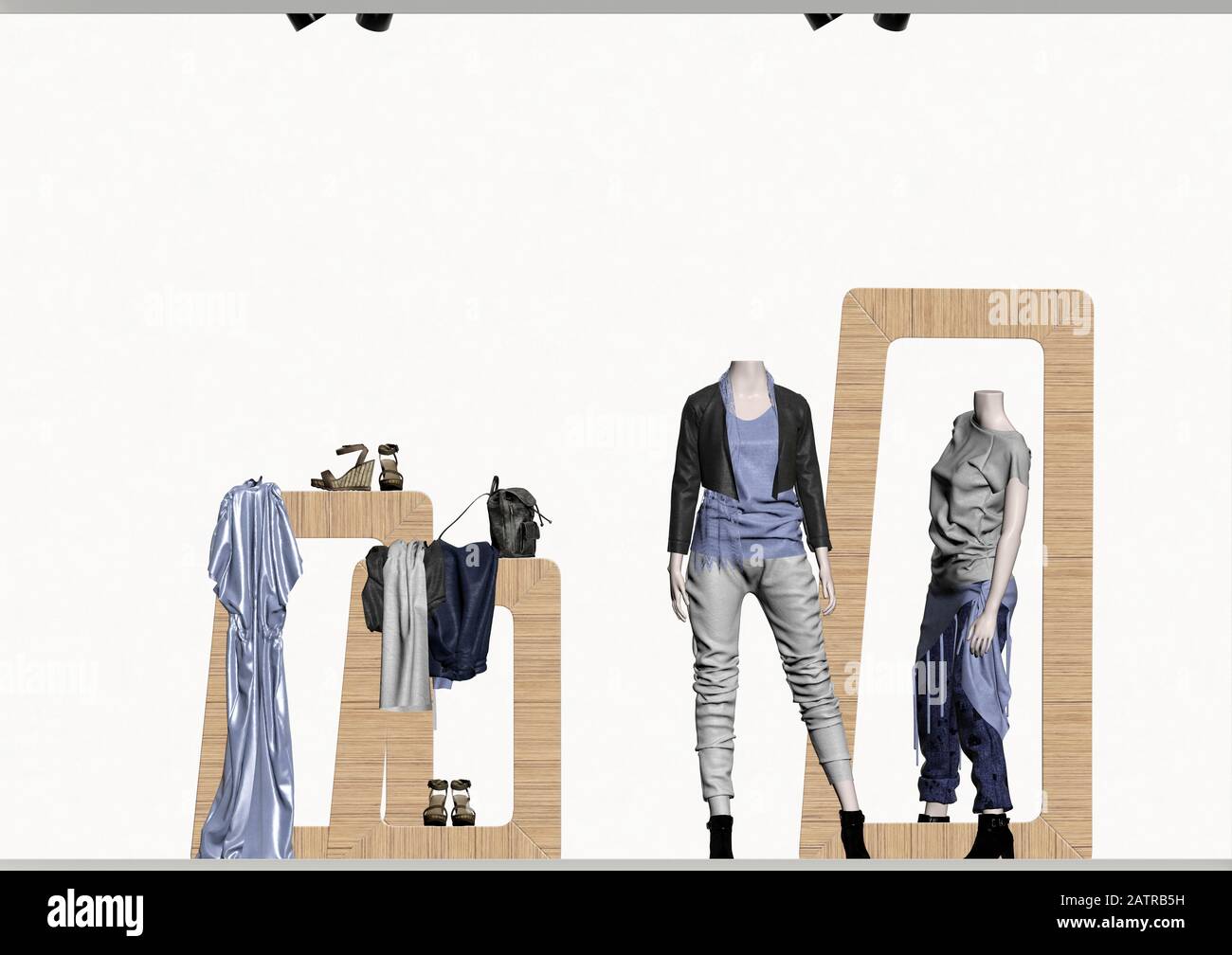 3d render cloth hi-res stock photography and images - Alamy