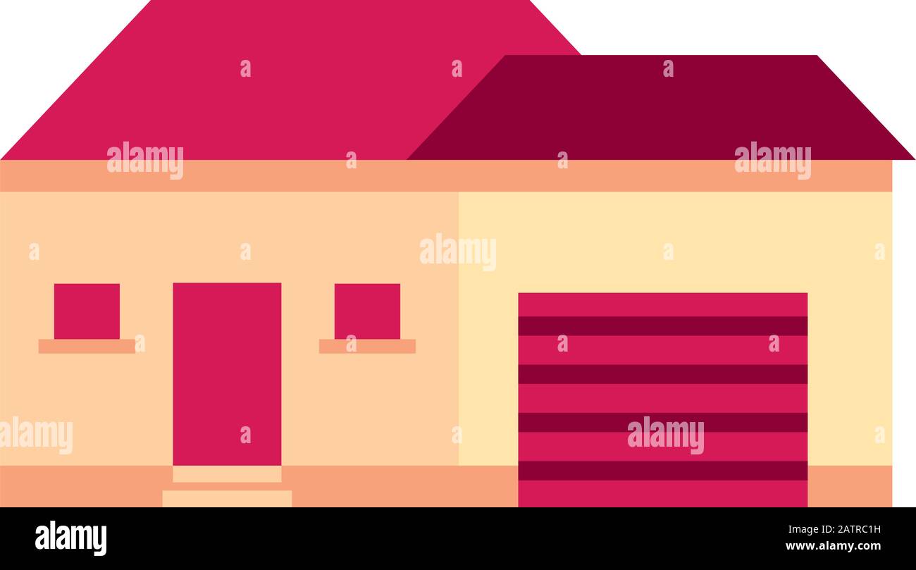 house building front facade icon Stock Vector Image & Art - Alamy