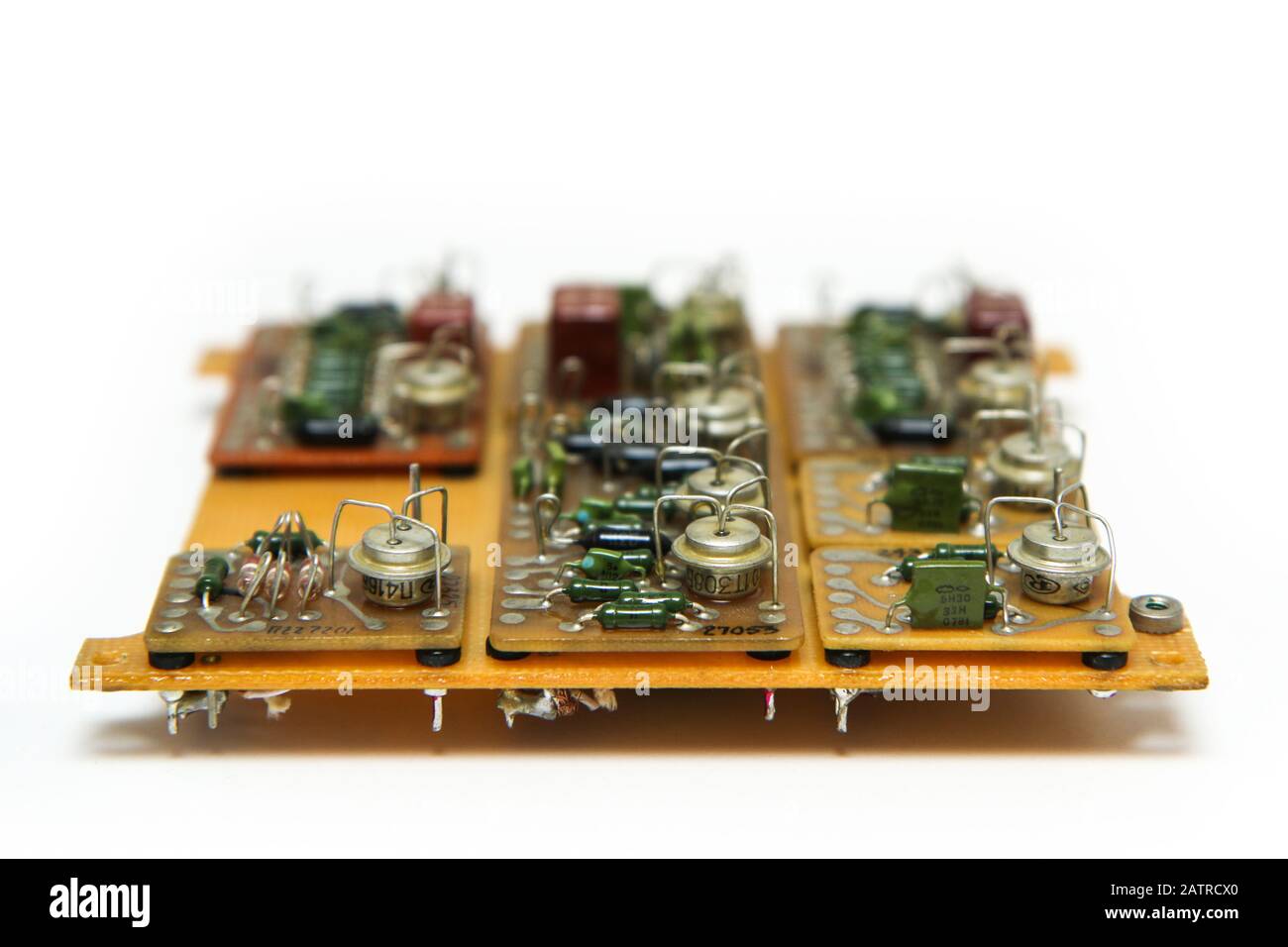 Vintage electronic circuit hi-res stock photography and images - Alamy