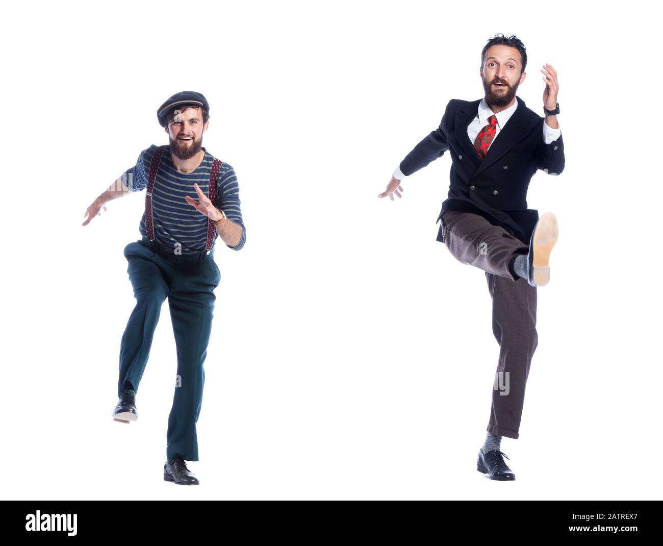 Funny people having fun dancing lindy hop swing dance Stock Photo - Alamy