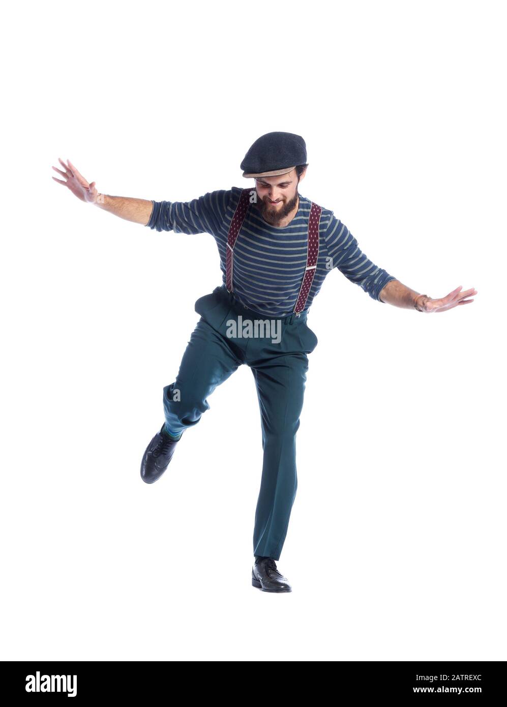 Funny people having fun dancing lindy hop swing dance Stock Photo - Alamy