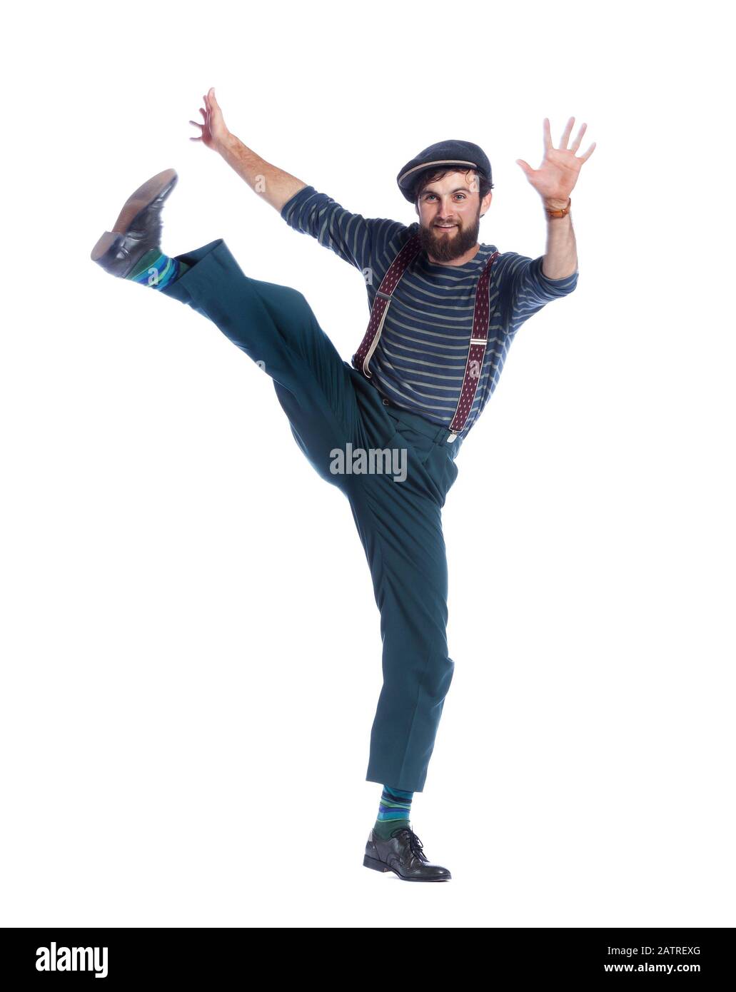 Funny people having fun dancing lindy hop swing dance Stock Photo - Alamy