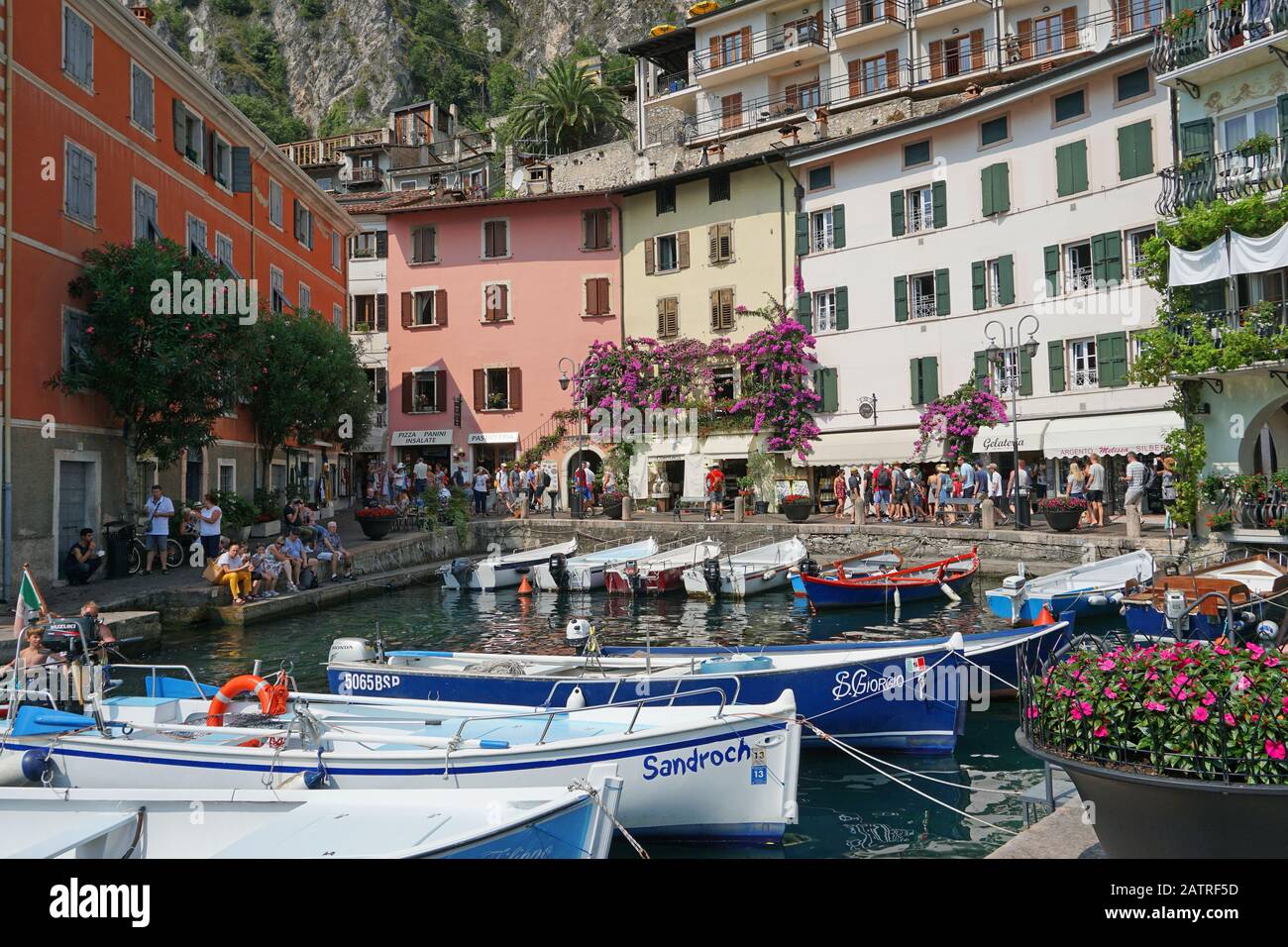 Limone on Lake Garda Italy Stock Photo - Alamy