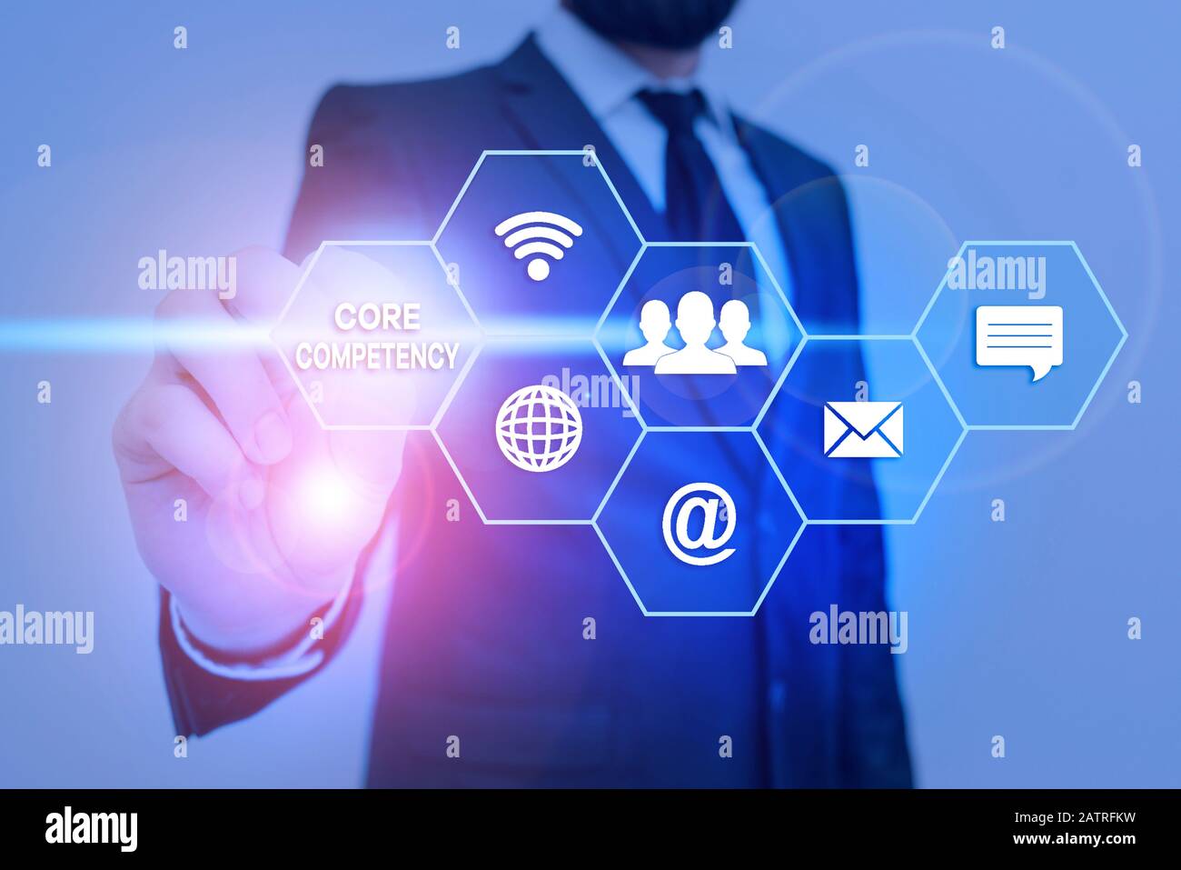 Word writing text Core Competency. Business photo showcasing harmonized ...