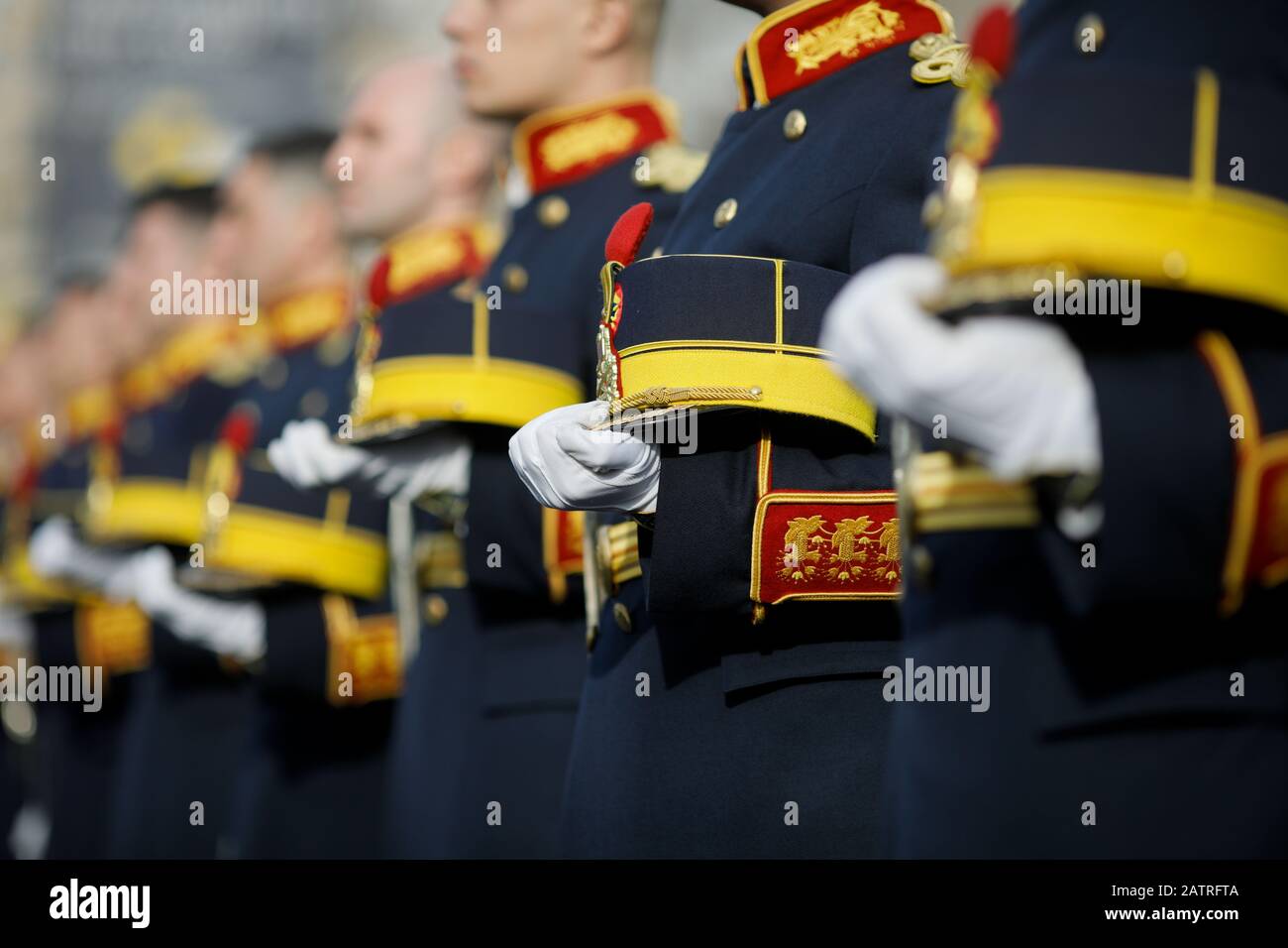 Bucharest, Romania - December 21, 2019: Michael the Brave 30th Guards ...