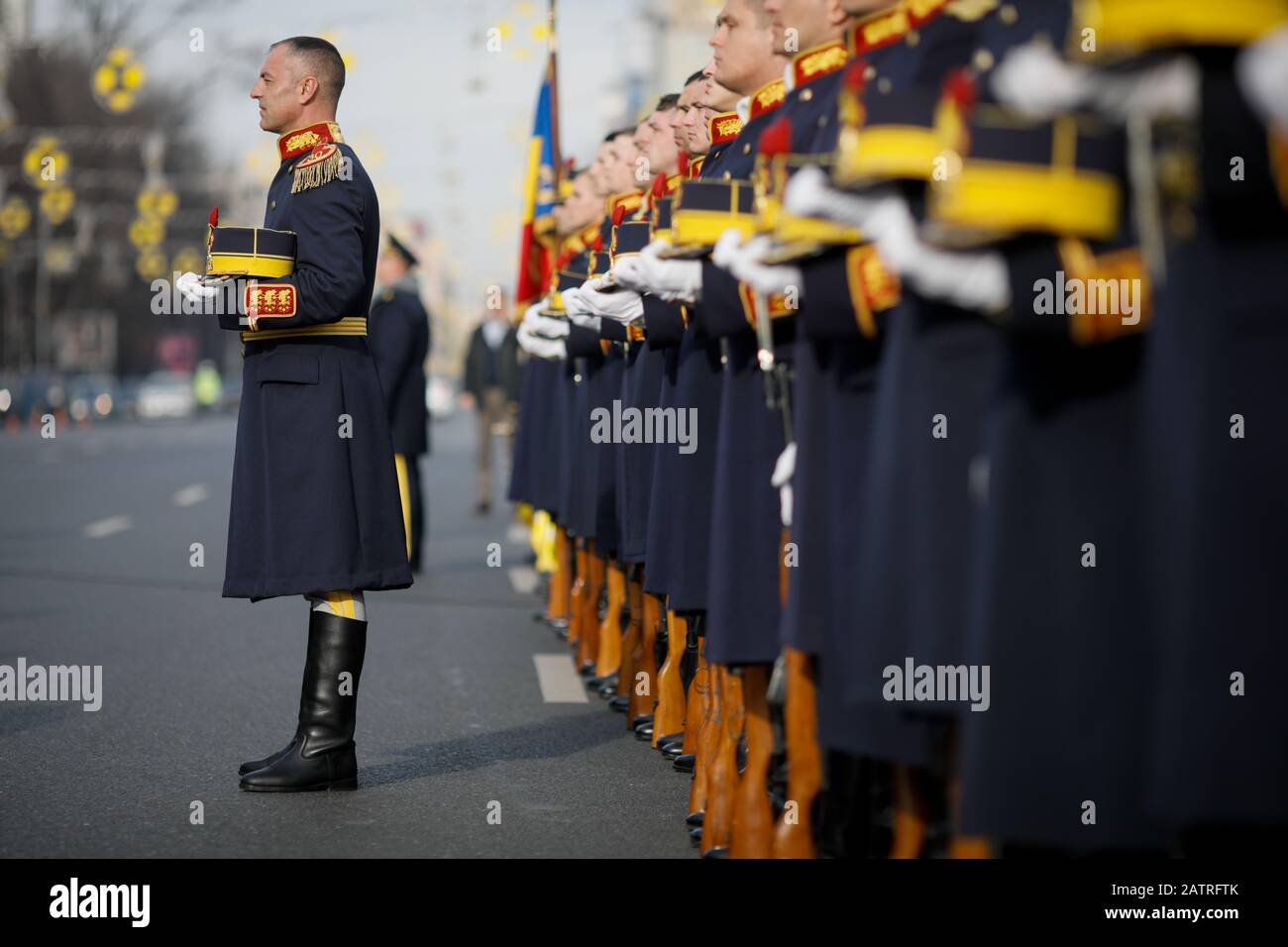 Bucharest, Romania - December 21, 2019: Michael the Brave 30th Guards ...