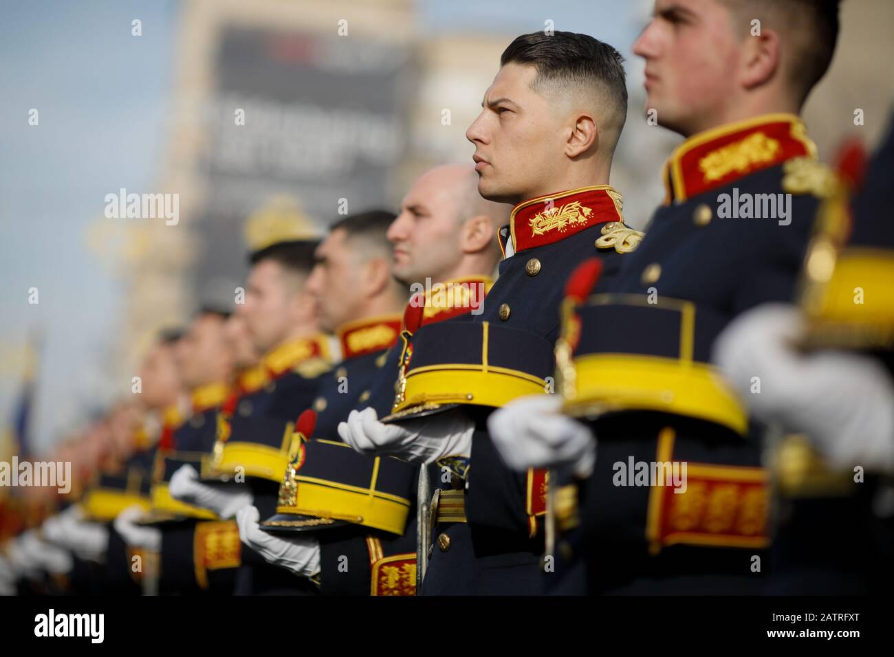 Bucharest, Romania - December 21, 2019: Michael the Brave 30th Guards ...