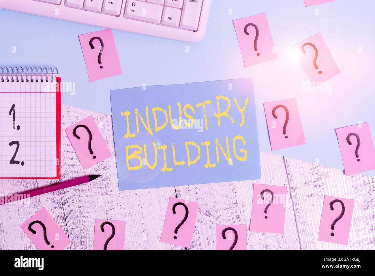 Word writing text Industry Building. Business photo showcasing ...