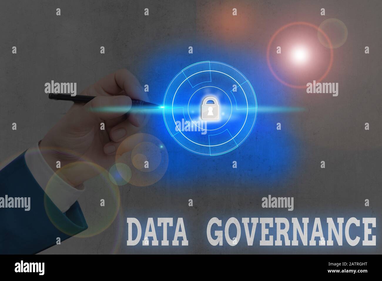 Conceptual hand writing showing Data Governance. Concept meaning ...