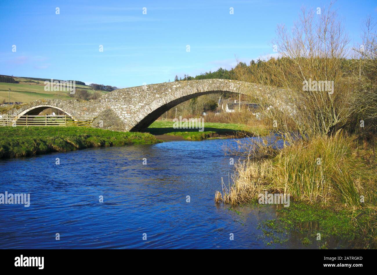 Gala water scottish borders hi-res stock photography and images - Alamy