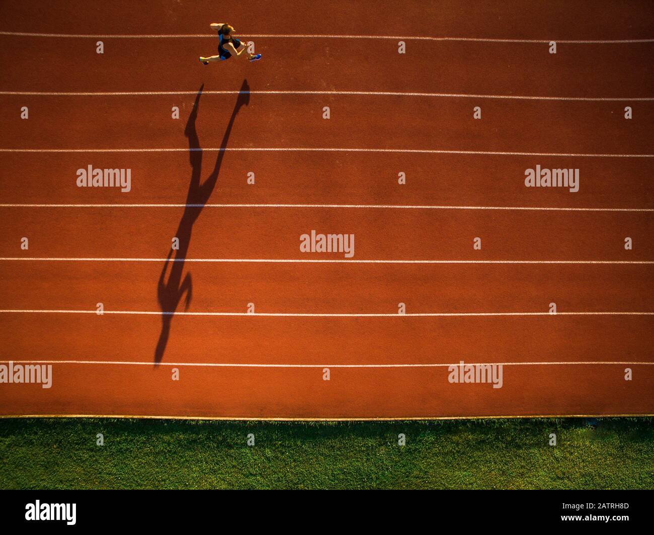 Overhead shot race track hi-res stock photography and images - Alamy