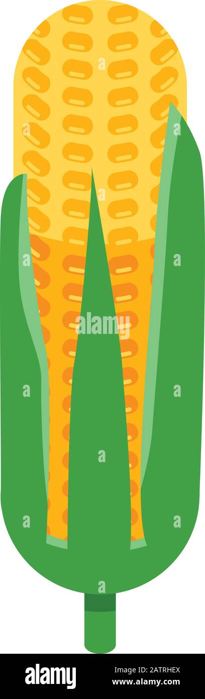 Farm corn icon, isometric style Stock Vector Image & Art - Alamy