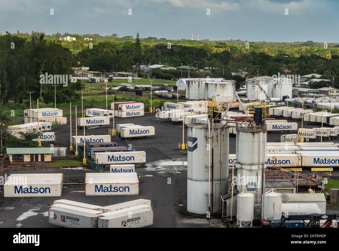 White fuel tanks hi-res stock photography and images - Alamy