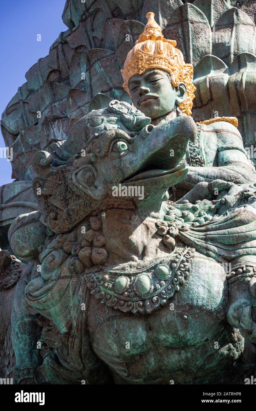 Garuda Wisnu Kencana statue at Garuda Wisnu Kencana Cultural Park; Bali ...
