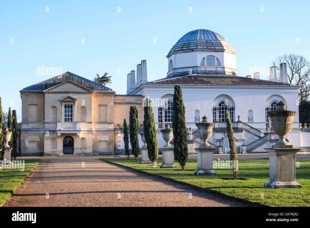 Chiswick house palladian villa hi-res stock photography and images - Alamy