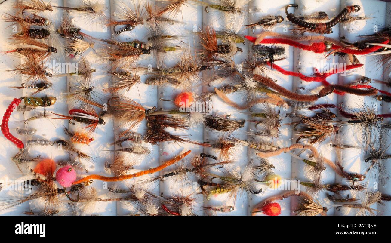 Fishing flies hi-res stock photography and images - Alamy