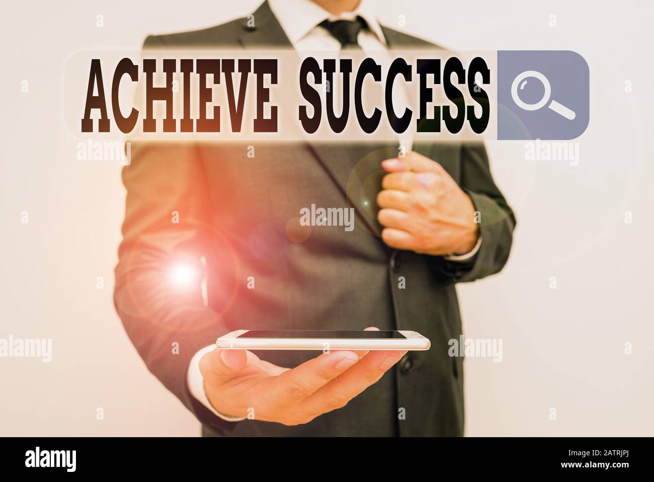Word writing text Achieve Success. Business photo showcasing to attain ...