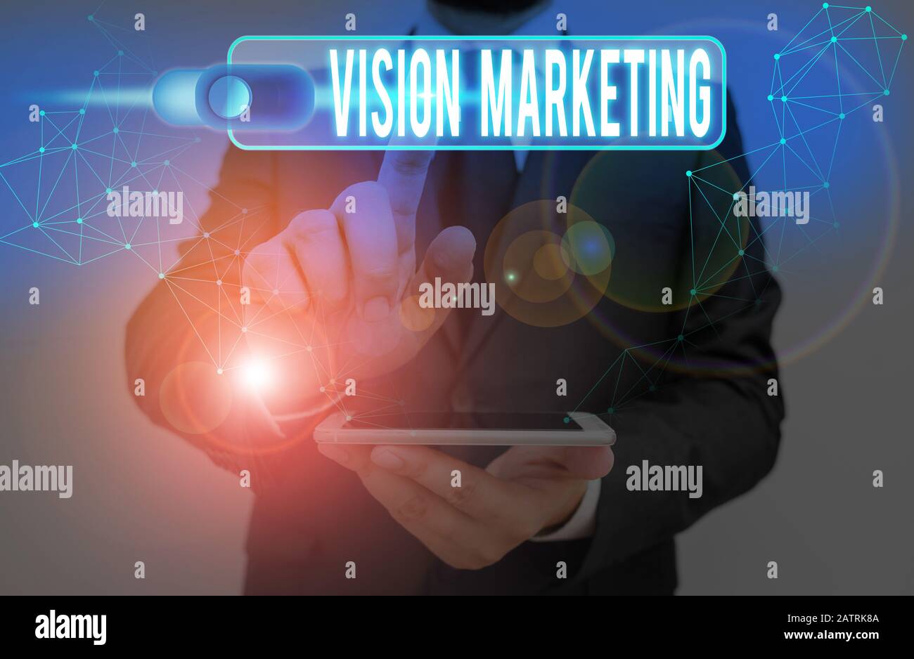 Word writing text Vision Marketing. Business photo showcasing outlining ...