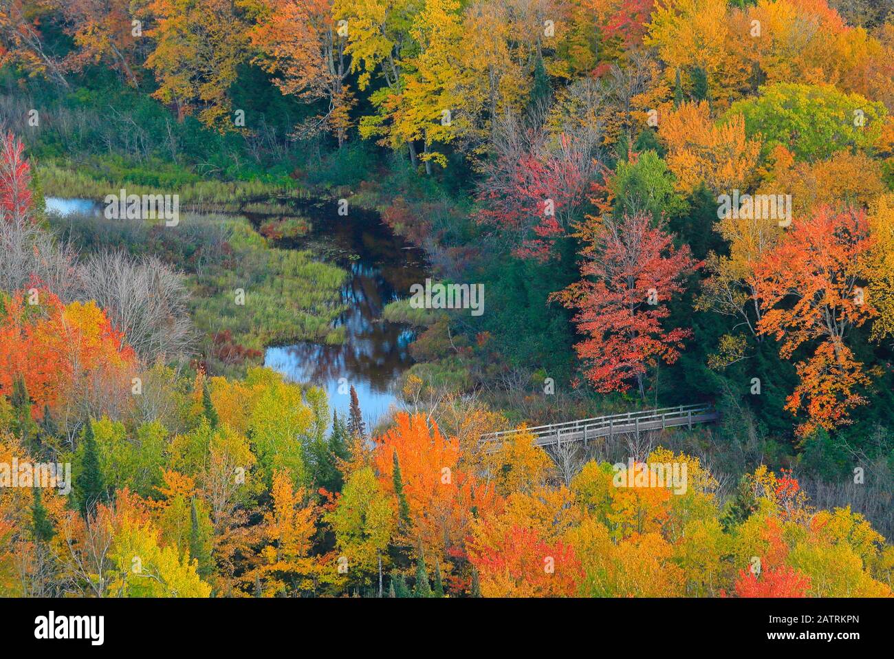 Big Carp River, Escarpment Trail, Lake of the Clouds, Porcupine ...