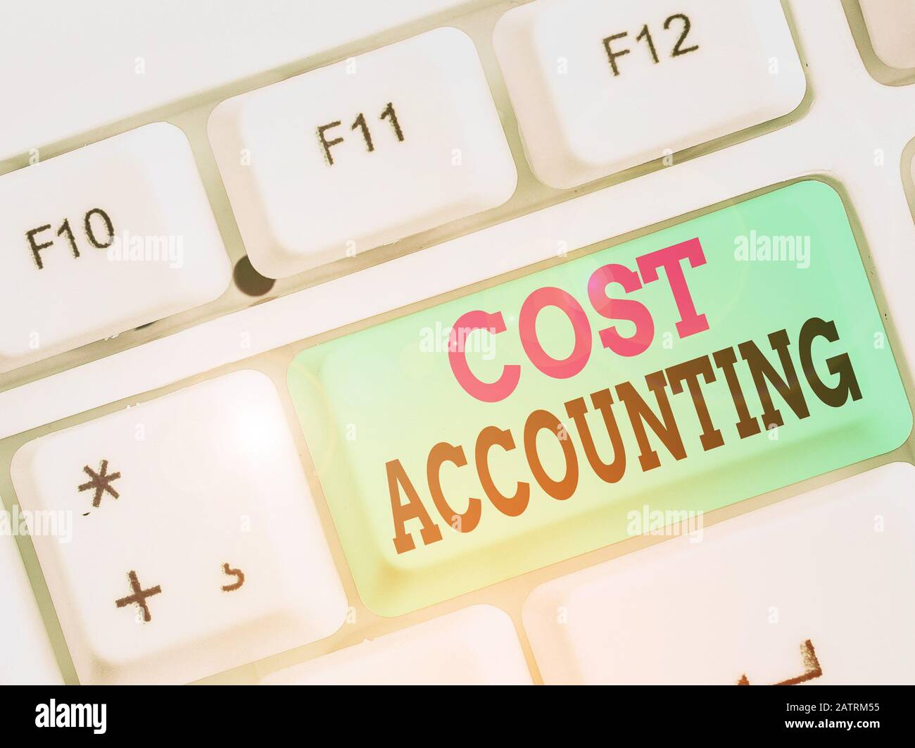 Handwriting text Cost Accounting. Conceptual photo the recording of all ...