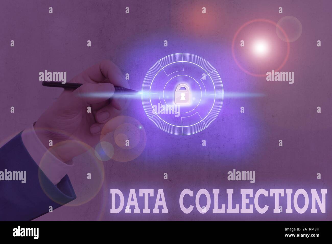 Conceptual hand writing showing Data Collection. Concept meaning ...