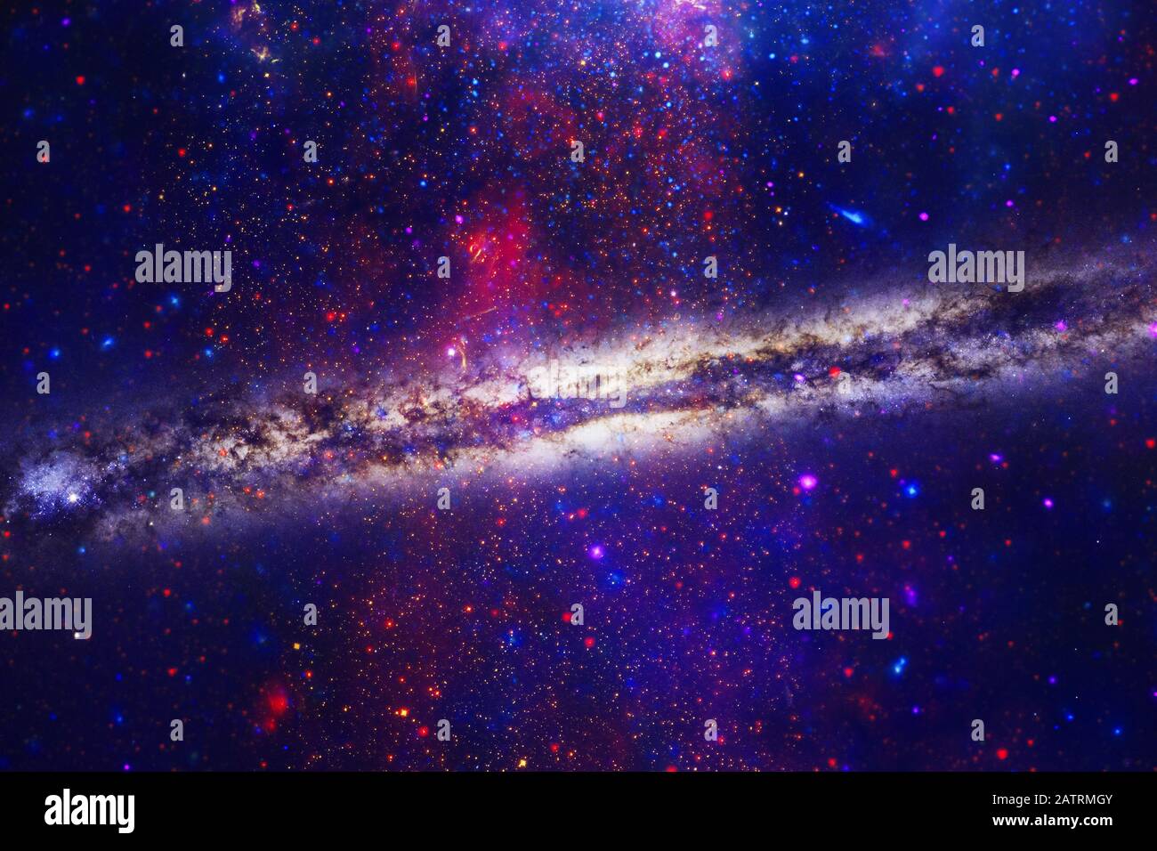 Awesome galaxy. Science fiction wallpaper. Elements of this image ...