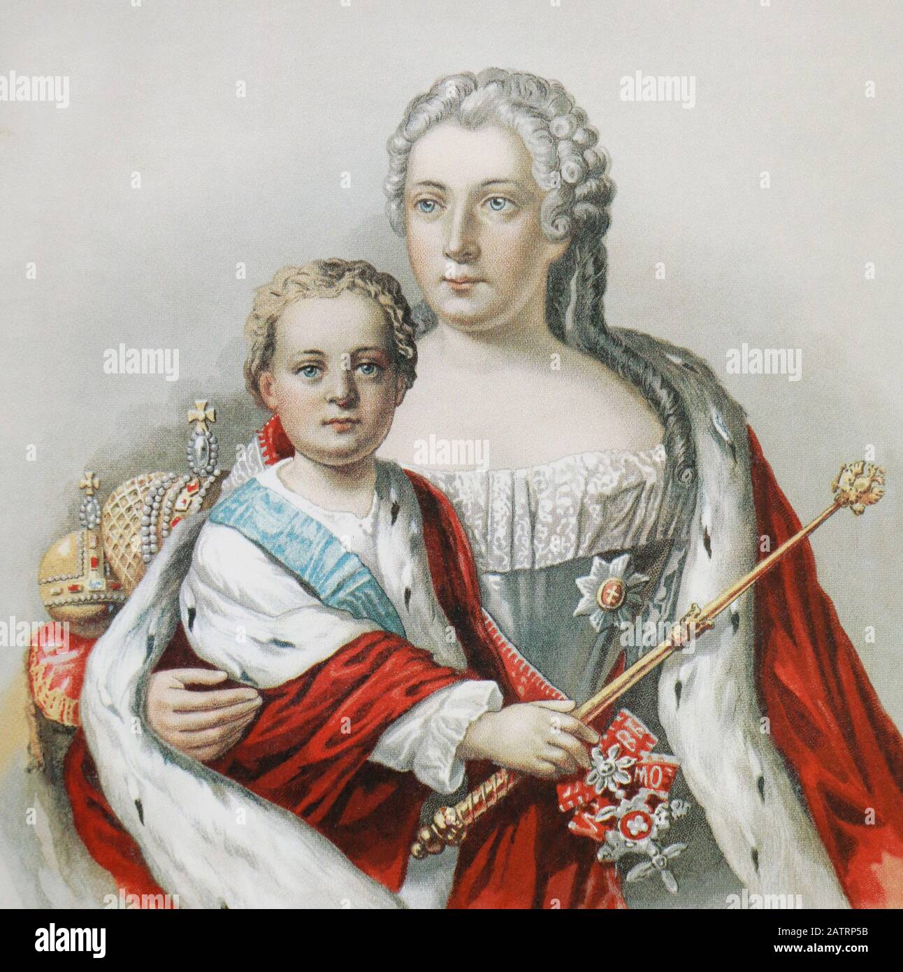 Empress anna of russia hi-res stock photography and images - Alamy