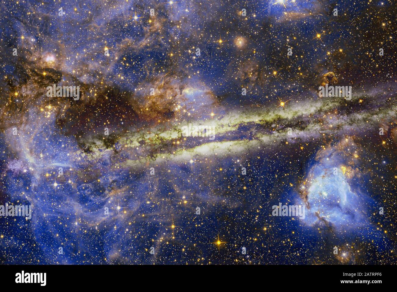 Awesome galaxy. Science fiction wallpaper. Elements of this image ...