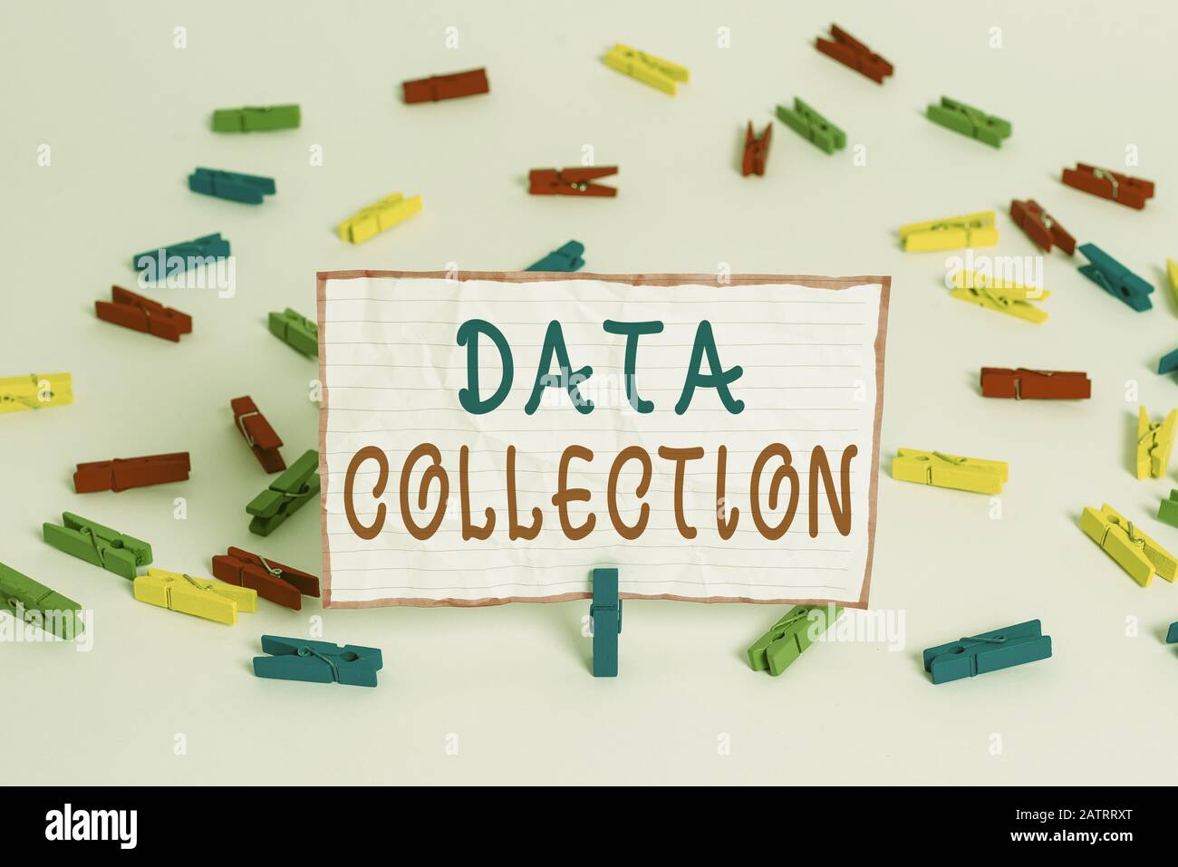 Conceptual hand writing showing Data Collection. Concept meaning ...